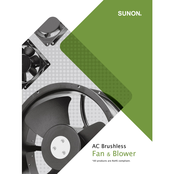 EC Fan with High Performance for Commercial Refrigerators & Freezers