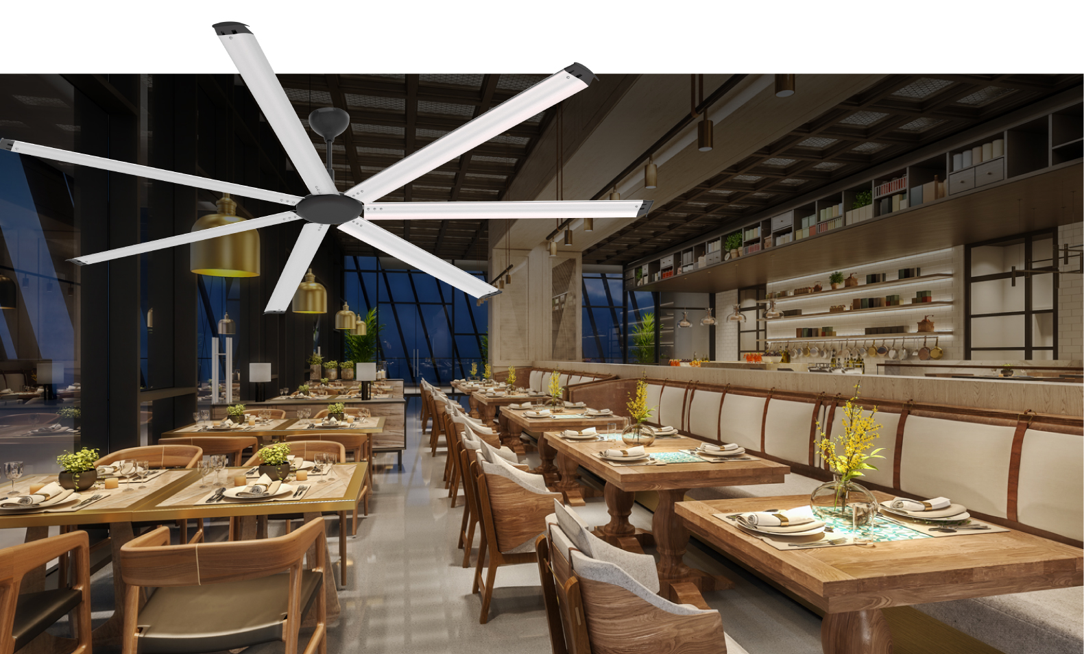 SUNON Powerful HVLS Fan series 1