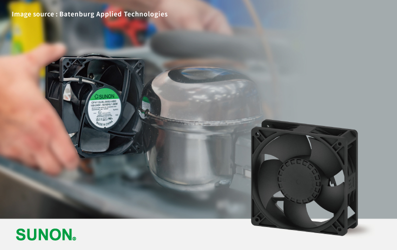 SUNON ATEX EC fan is the green and safe thermal solution for industrial ...