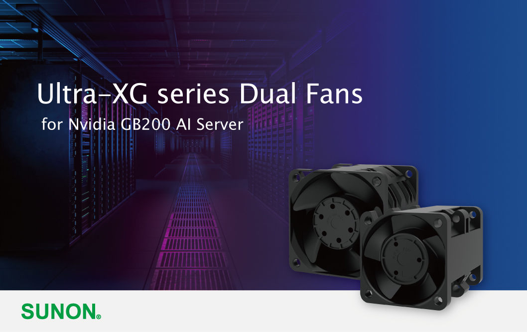 SUNON: Comprehensive Thermal Solutions for AI Servers and Data Centers