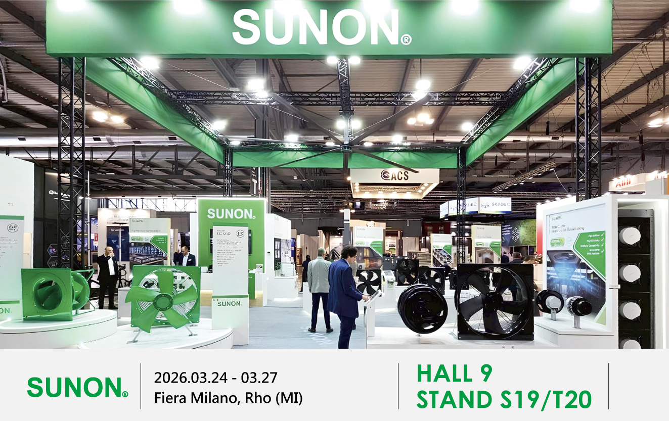 SUNON Showcases High-Efficiency Thermal Innovations at MCE 2026